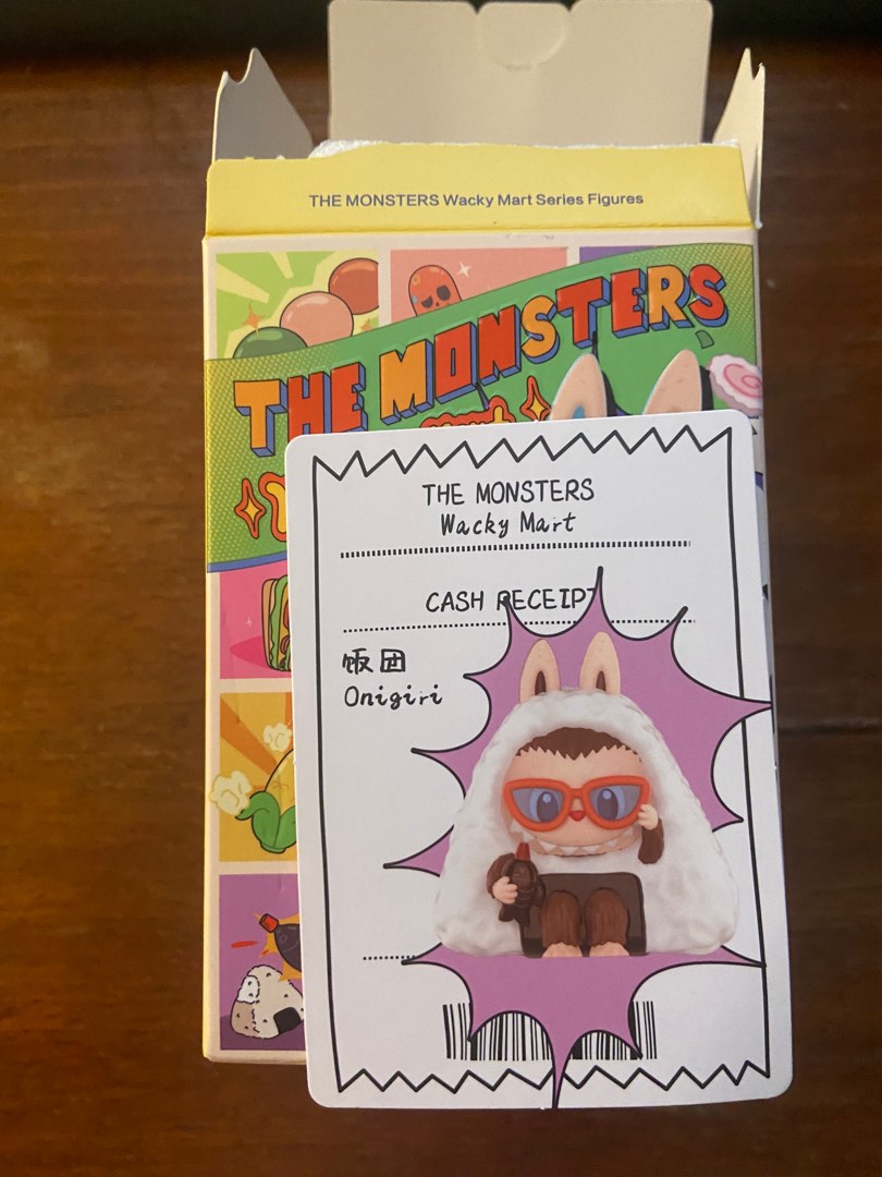 Labubu The Monsters Wacky Mart Onigiri Figure. BNIF, Hobbies & Toys ...