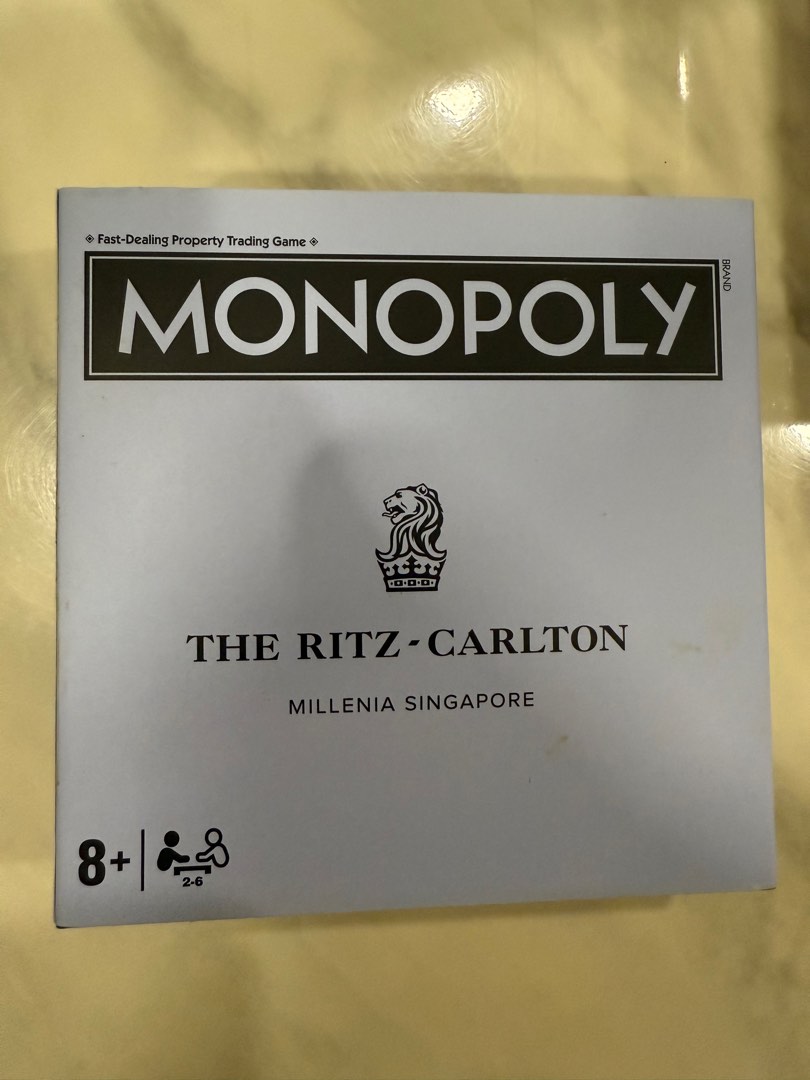 The Ritz-Carlton Monopoly Board Game, Hobbies & Toys, Toys & Games on ...