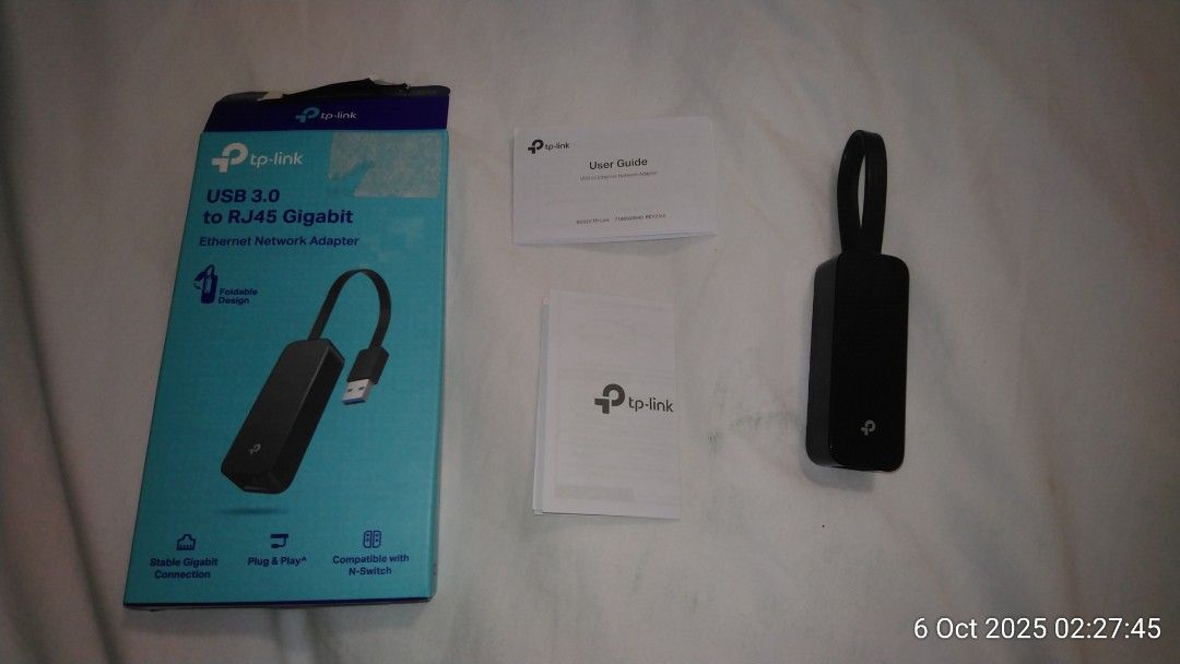 (USB 3.0/1000M) 聯洲 TP-link UE306 乙太有線網卡 亞信 ASIX AX88179 網路卡 任天堂 Switch ...