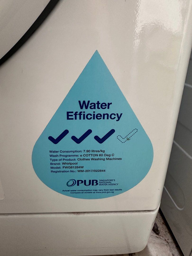 Whirlpool Front Load Washing Machine, TV & Home Appliances, Washing ...