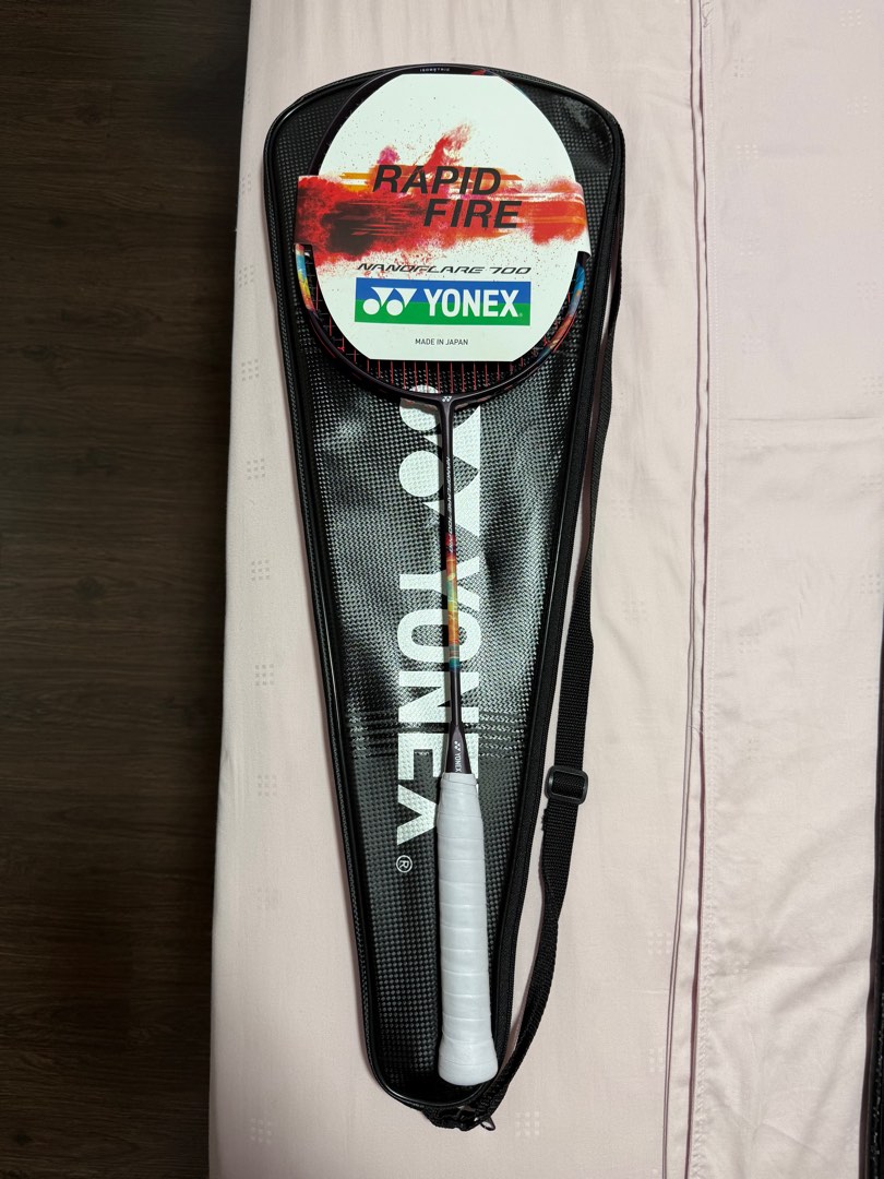Yonex Nanoflare 700 Pro Badminton Racket 4U + FREE Yonex Bag, Sports ...