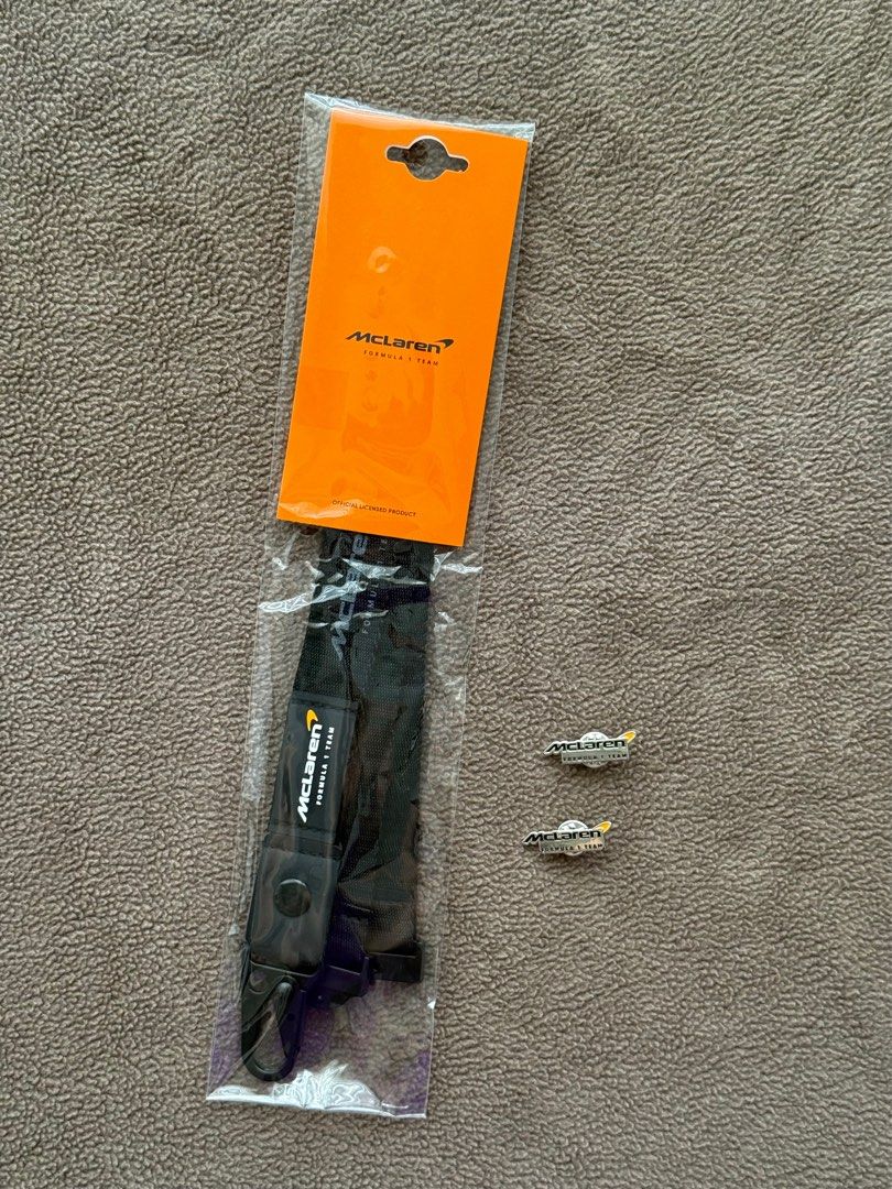 2025 McLaren F1 Team Lanyard Official, Hobbies & Toys, Memorabilia ...