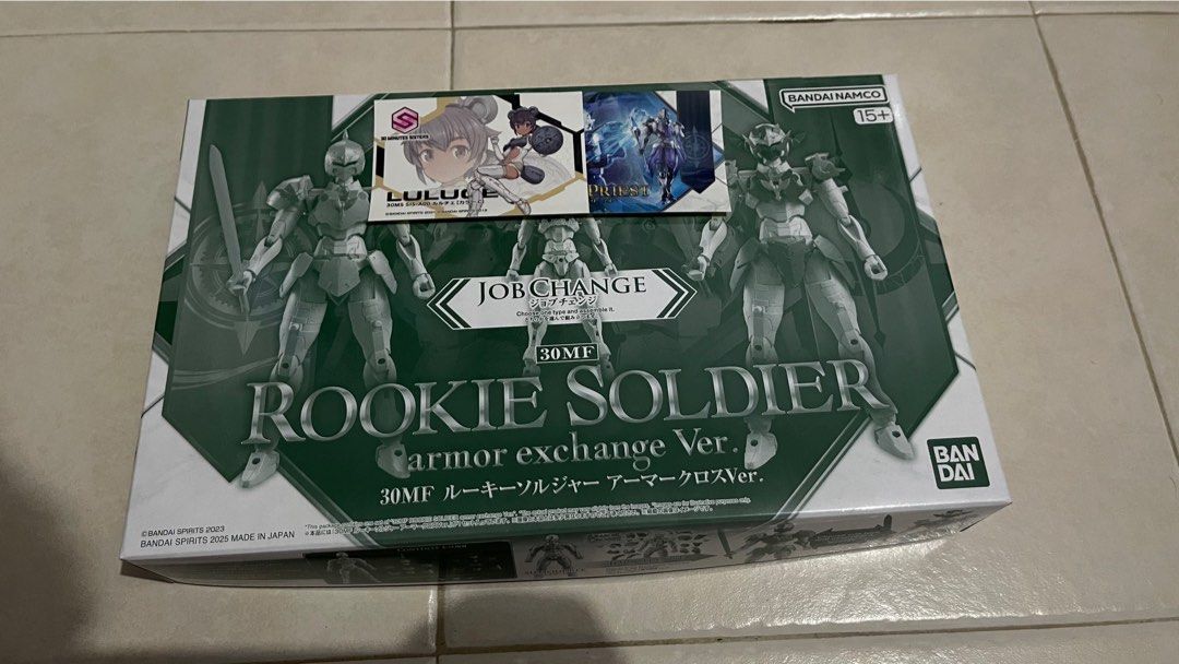 30MF Rookie Soldier armor exchange ver. 30ML ZONE EXCLUSIVE NOT GUNDAM, Hobbies & Toys, Toys ...