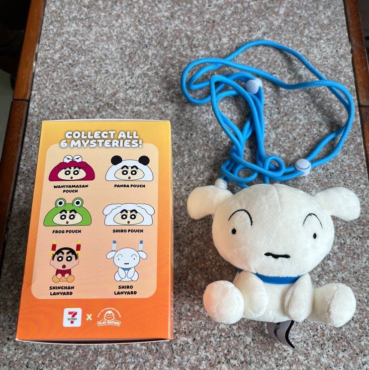 7eleven Crayon Shinchan Blind Box Shiro Lanyard, Hobbies & Toys, Travel ...