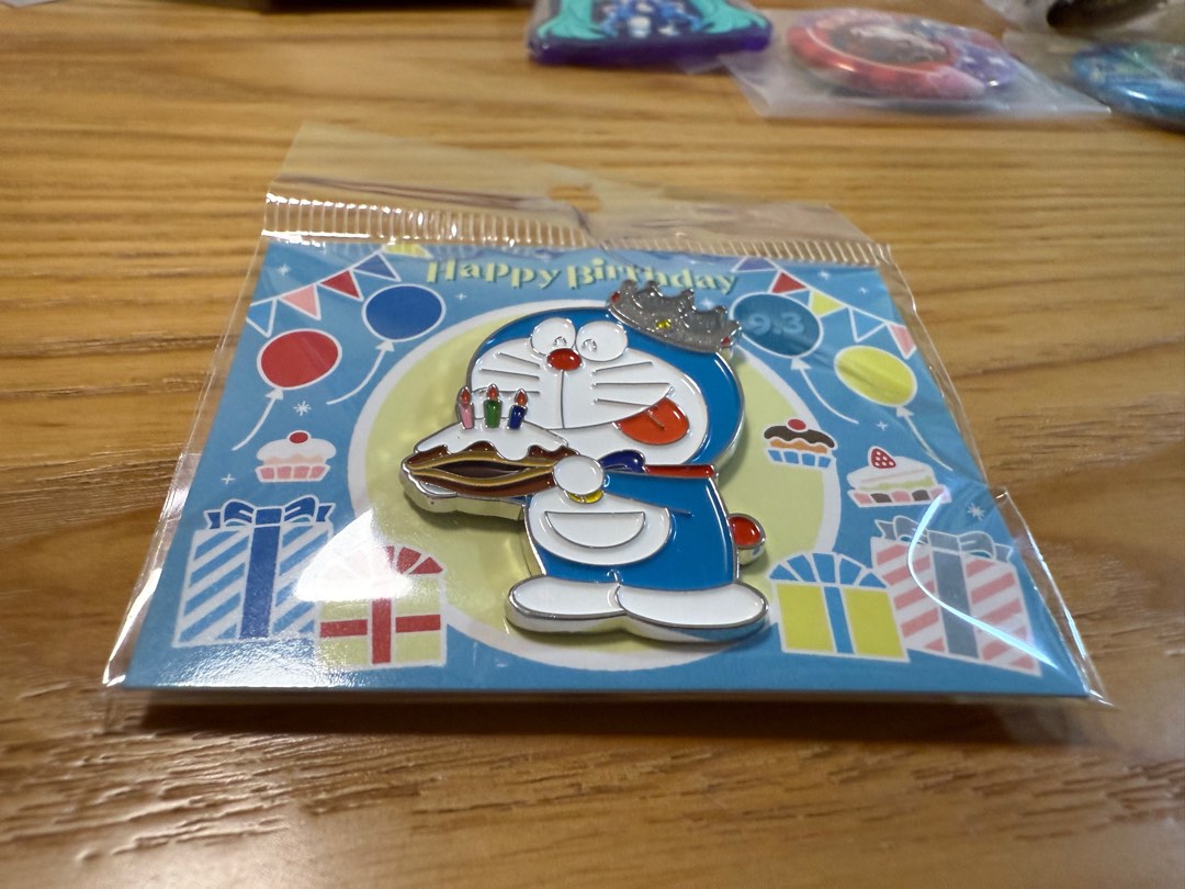 全新 多啦A夢 Doraemon Future Department Store 未來百貨 Happy Birthday 9月3日 限定襟章 ...
