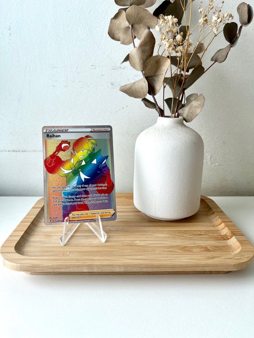 🇬🇧 Trainer Rainbow Raihan Evolving Skies Pokemon TCG Cards, Hobbies ...