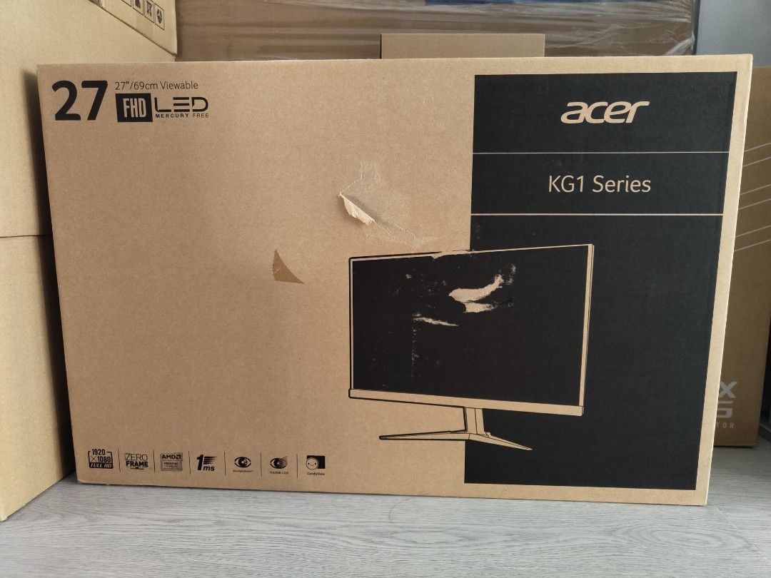 Acer KG1 Series 27" FHD LED Monitor, Computers & Tech, Parts ...