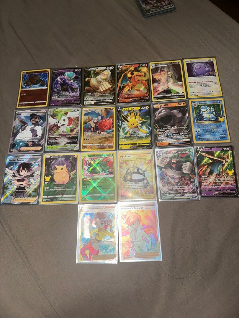 Assorted Pokemon Cards, Hobbies & Toys, Art & Prints on Carousell