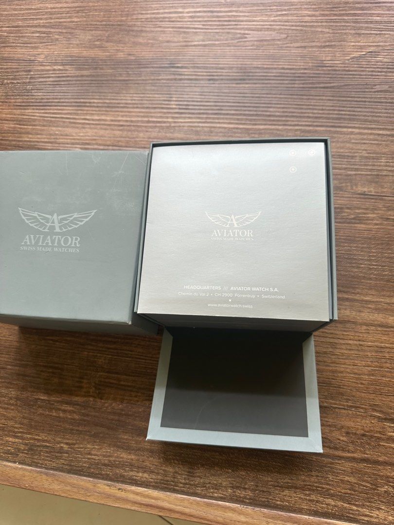 Aviator Swiss Made SAF NS Gift Watch (Singapore Armed Forces,with Box ...