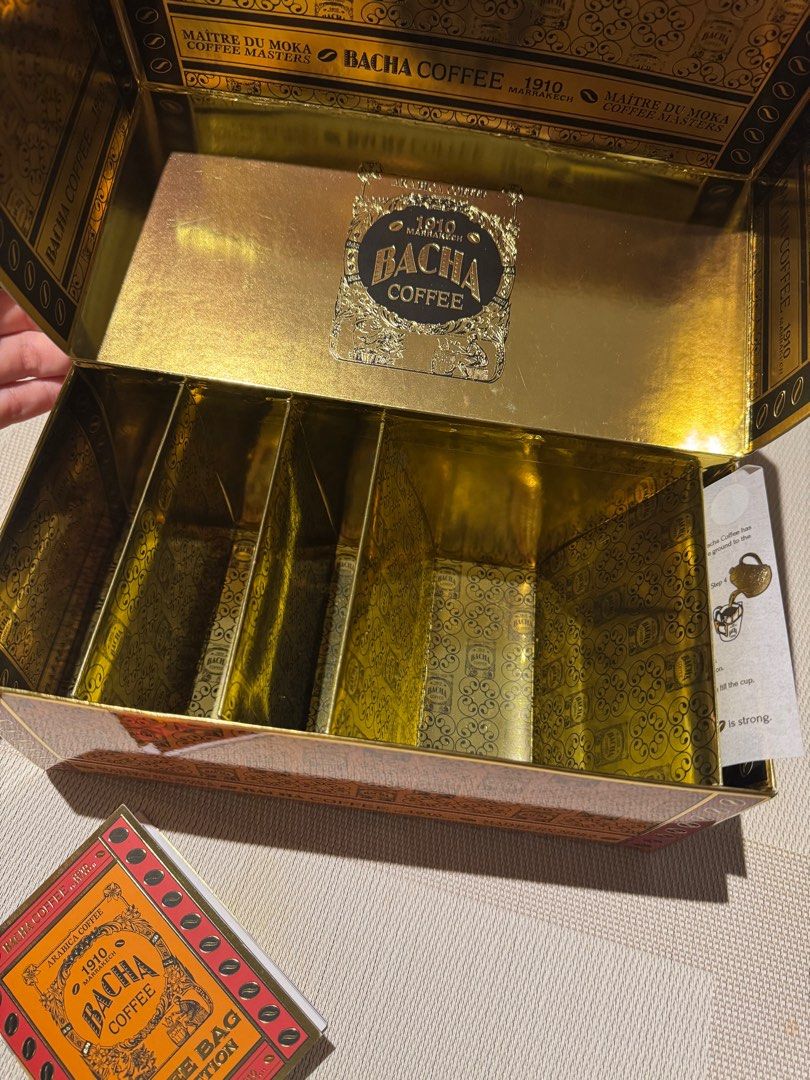 Bacha Coffee box, Hobbies & Toys, Memorabilia & Collectibles, Vintage Collectibles on Carousell