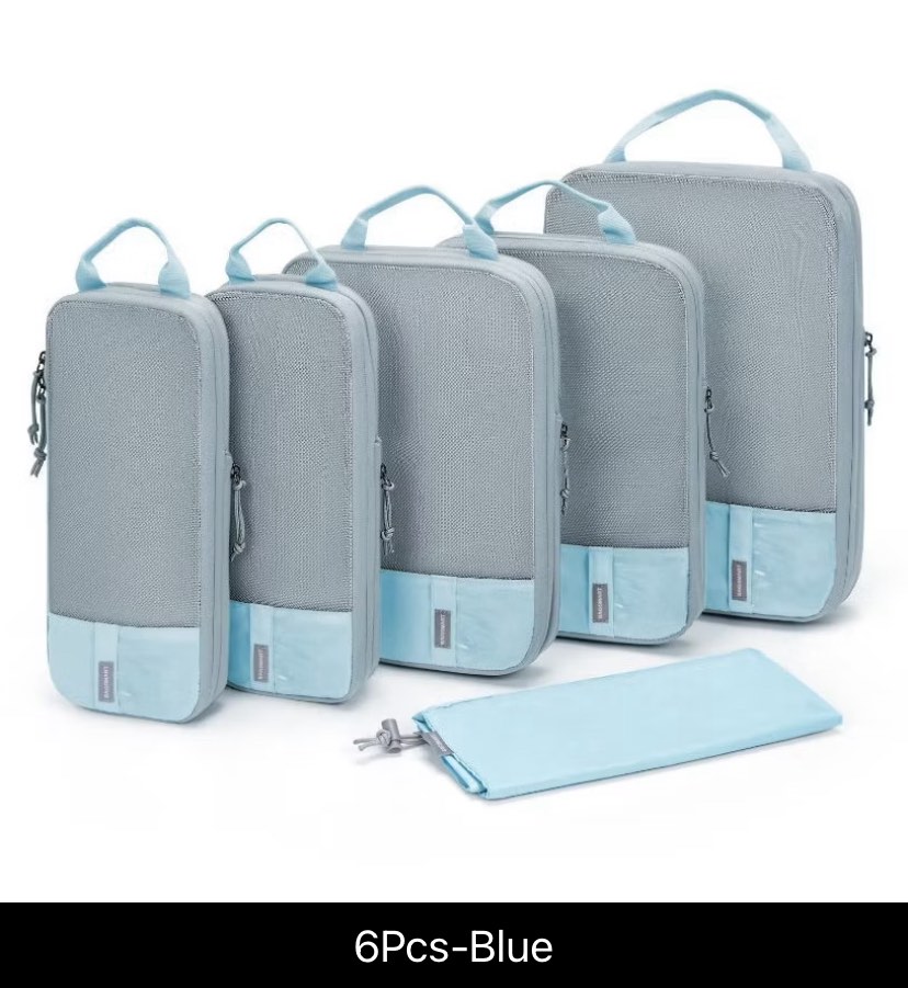 BAGSMART Packing Cubes Set - Space Saving, Hobbies & Toys, Travel ...