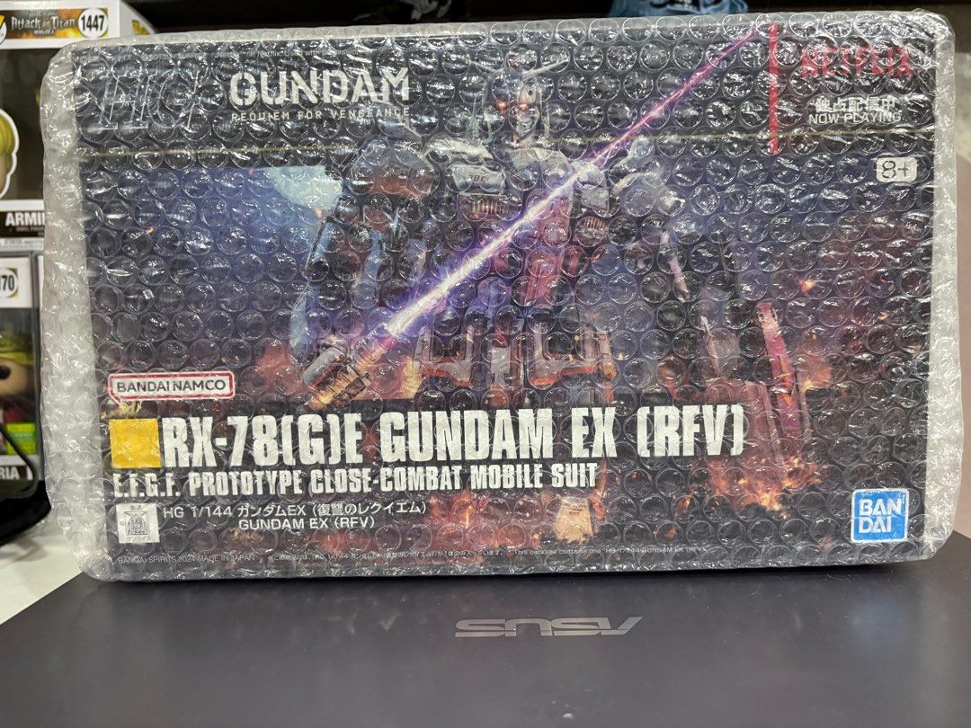 Bandai HG 1/144 RX-78(G)E Gundam EX (RFV), Hobbies & Toys, Toys & Games ...