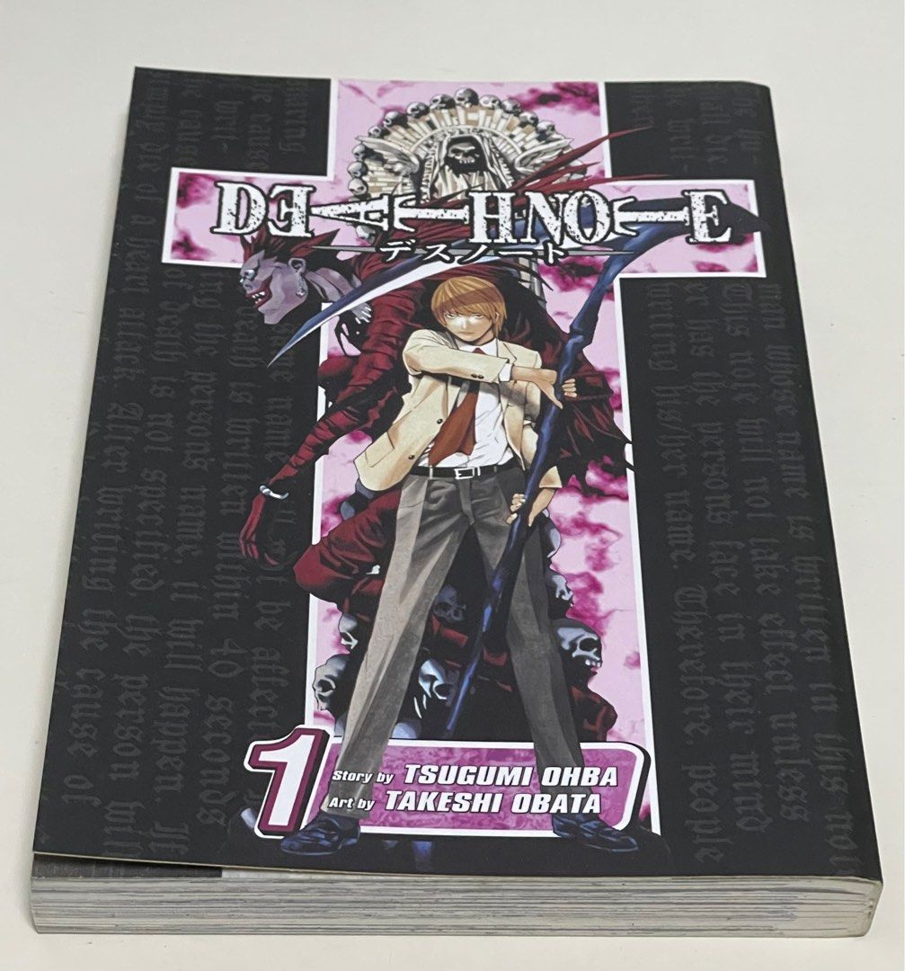 Death Note Manga Volume 1, Hobbies & Toys, Books & Magazines, Comics ...