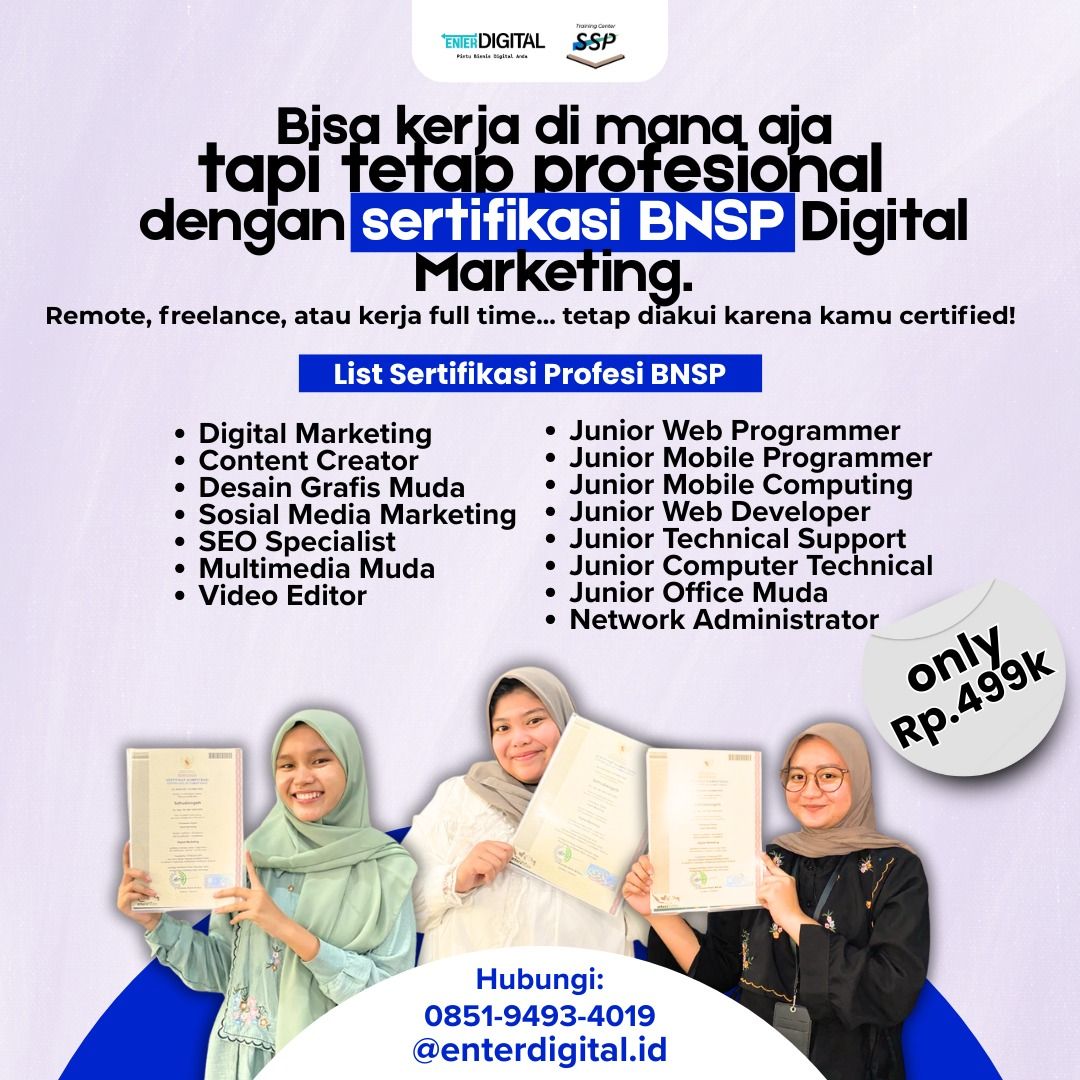 DIINCAR HRD! HUB: 0851-9493-4019 , Sertifikasi Bsp Microsoft Office Baru, Jasa, Lainnya di Carousell
