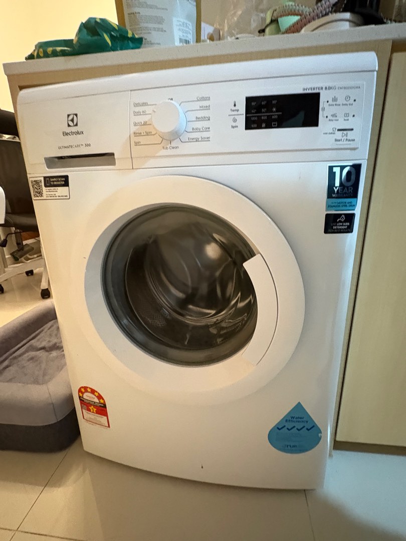 Electrolux UltimateCare 300 8kg Inverter Washing Machine, TV & Home ...