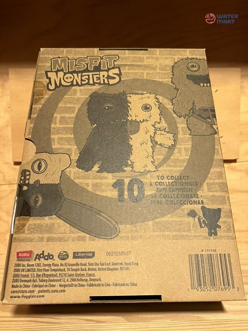 [Fuggler][Misfit Monsters][Gaptooth Weirdo][UK] #放克牙寶 #FunnyUglyMonster ...