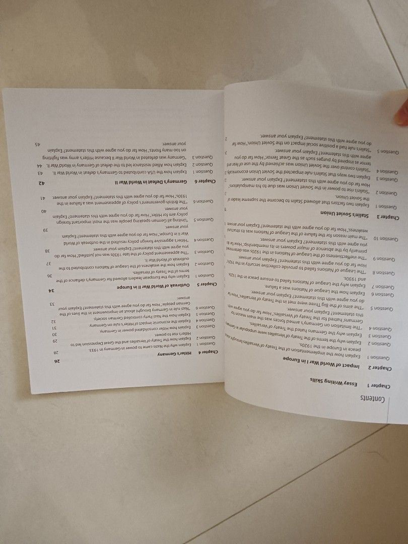 GCE O-Level History Model Answers Textbook, Hobbies & Toys, Books ...