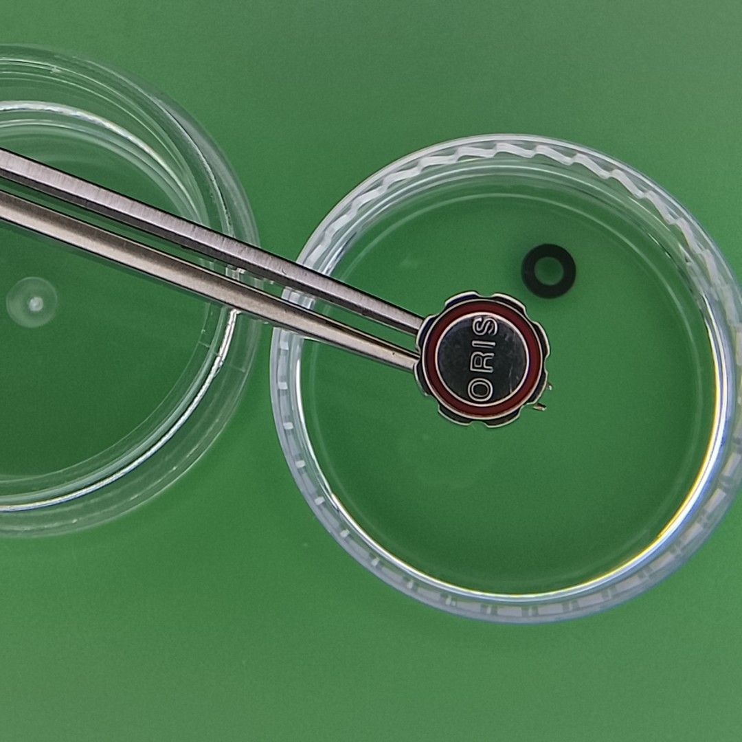 Genuine Oris automatic watch crown parts with stem eta 2824 7.45mm 5mm ...