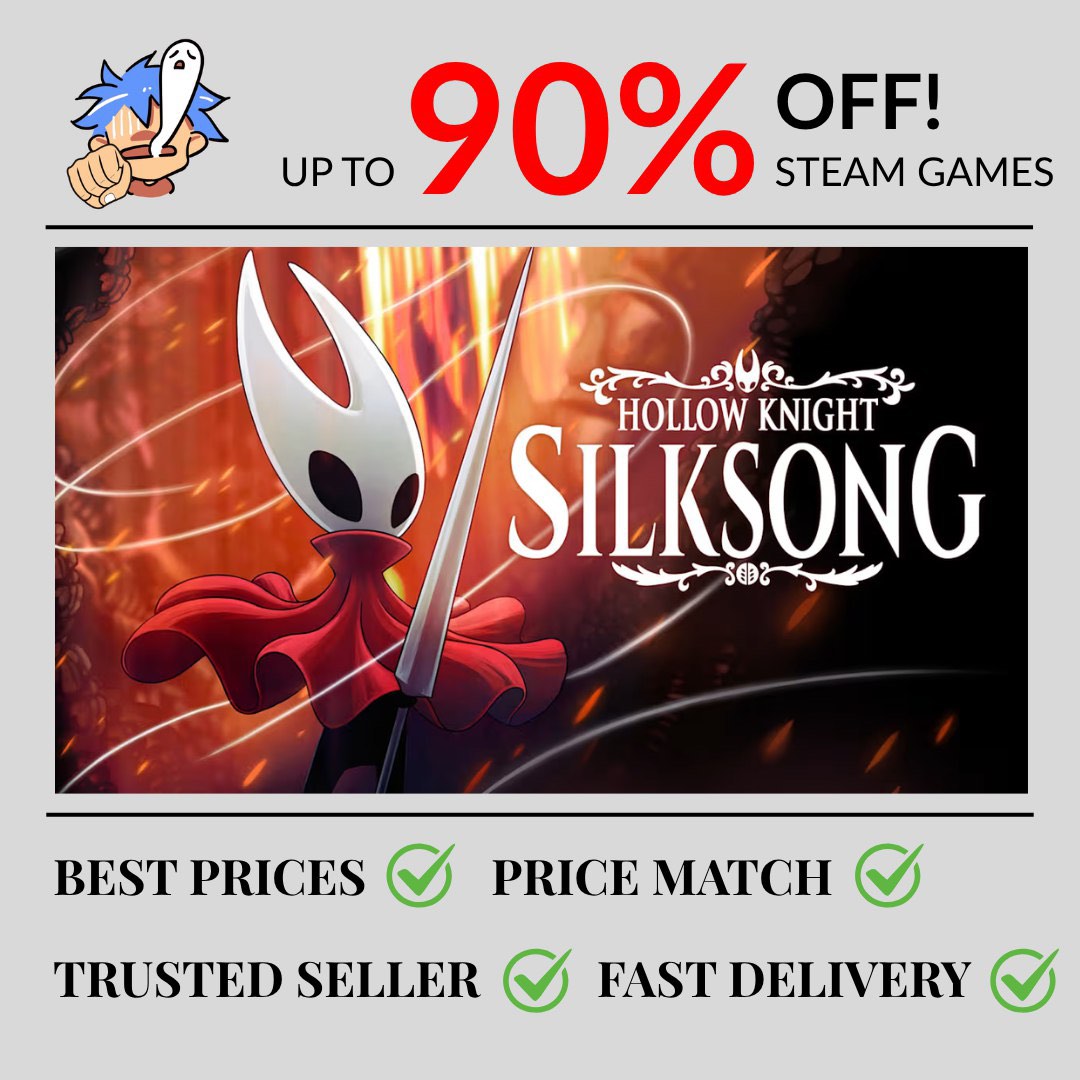 Hollow Knight: Silksong (Steam Games), Video Gaming, Video Games, Others on Carousell