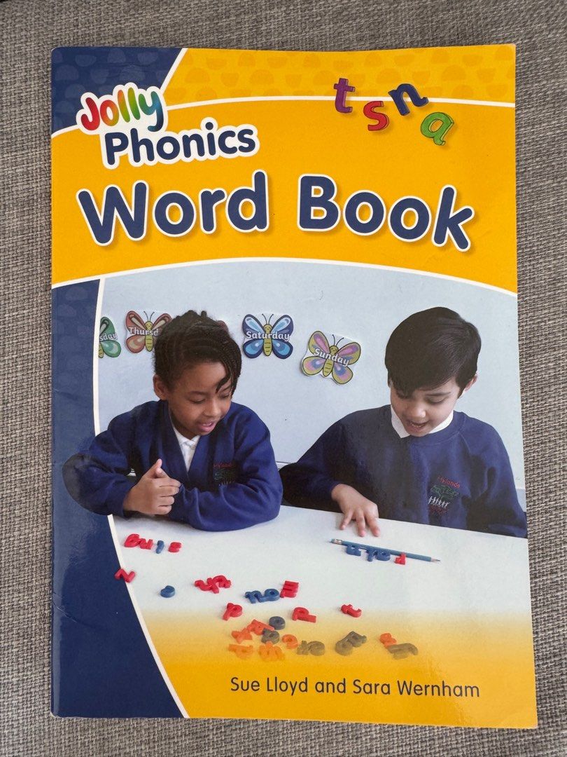 Jolly Phonics Word Book (plm Phonicsplus 用), 興趣及遊戲, 書本 & 文具, 教科書 ...