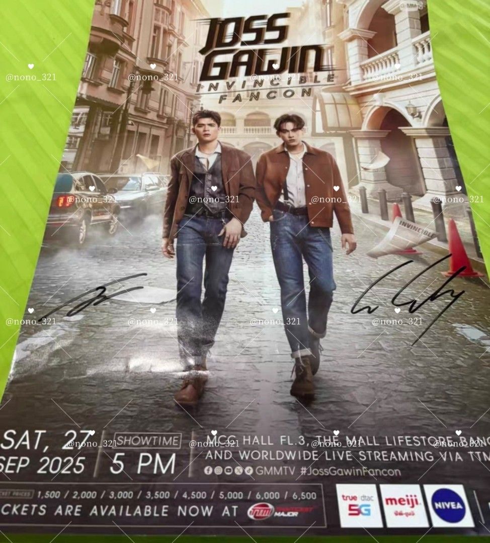 JossGawin Vietnam & Invincible Fancon Signed Poster, Hobbies & Toys ...