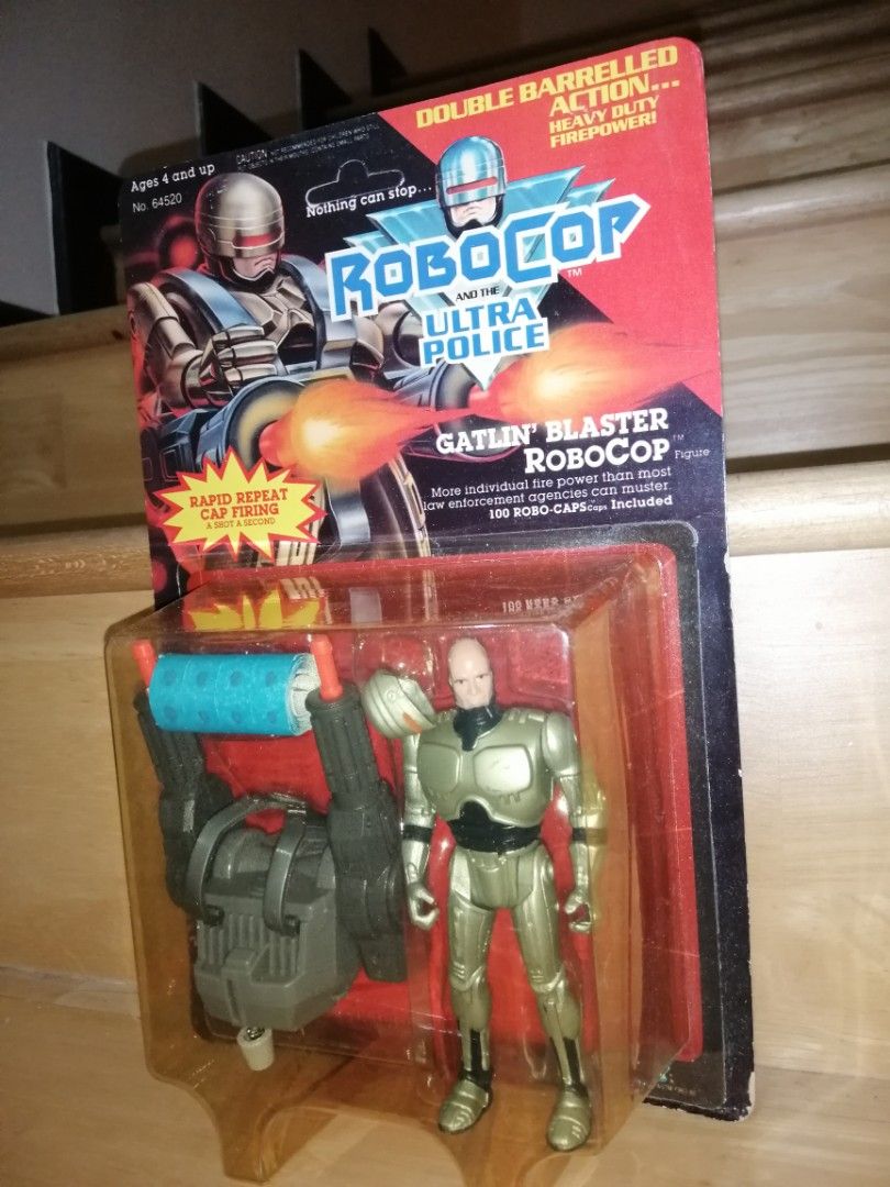 Kenner Deluxe RoboCop and the Ultra Police Gatlin' Blaster RoboCop ...