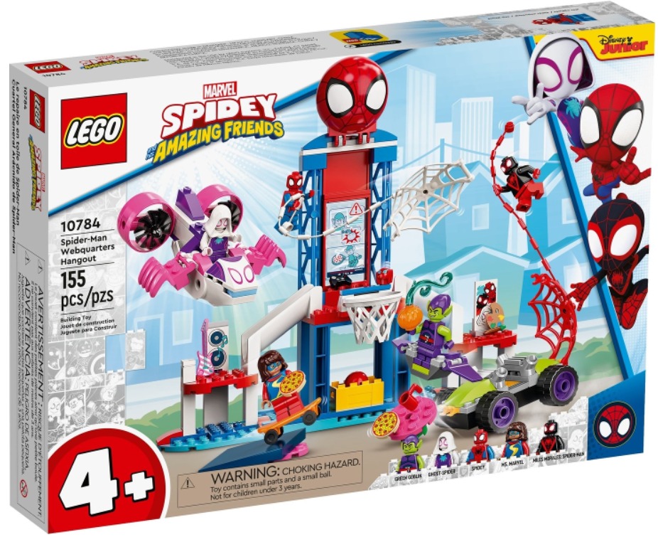 Lego Marvel Spidey & His Amazing Friends (10784) - Spider-Man ...