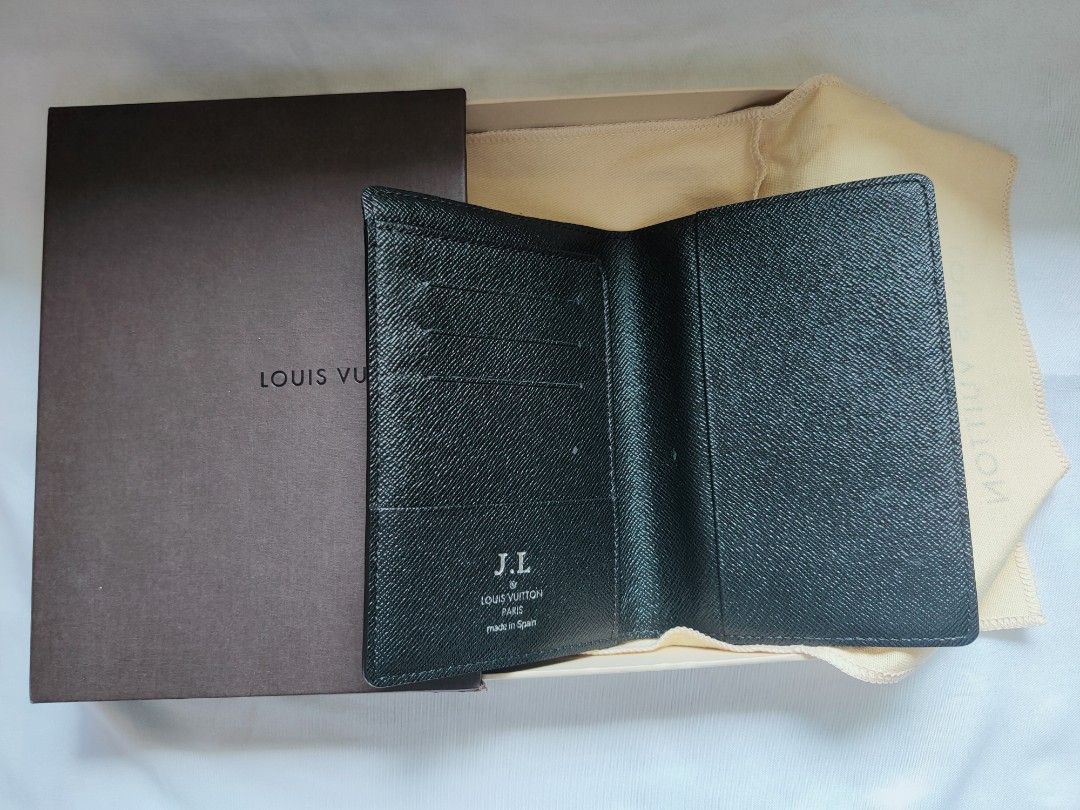Louis Vuitton Graphite Damier Passport Holder, Luxury, Bags & Wallets on Carousell