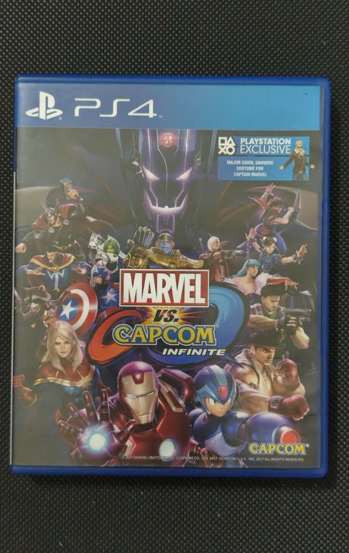MARVEL VS. CAPCOM PS4, Video Gaming, Video Games, PlayStation on Carousell