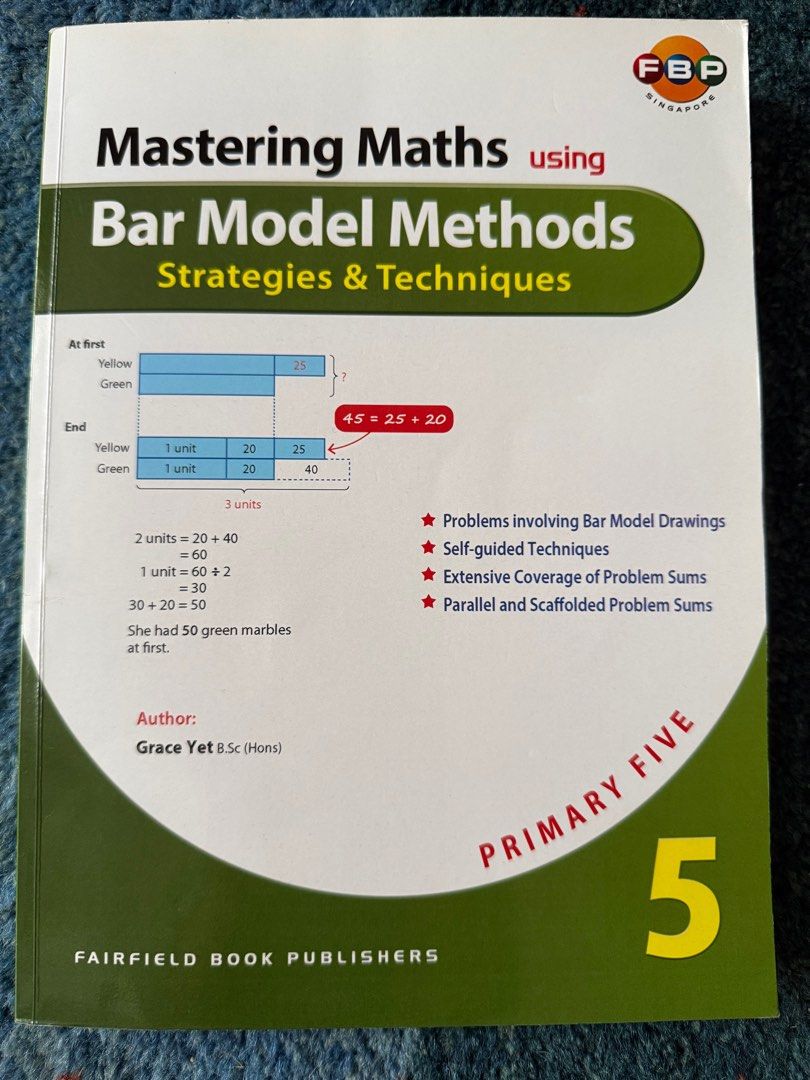 Mastering Maths Bar Model Methods Primary 5, Hobbies & Toys, Books ...