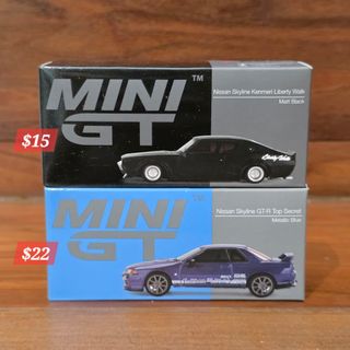 Mini gt nissan skyline gtr r34, Hobbies & Toys, Toys & Games on Carousell