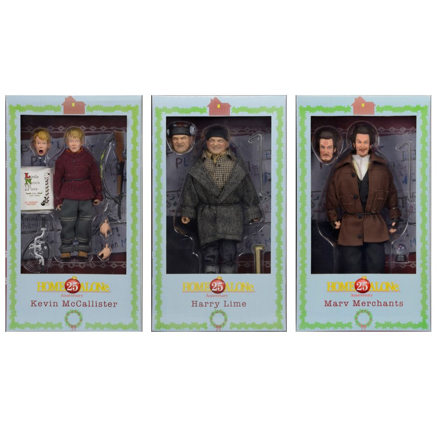 Neca 25th Anniversary Rare Home Alone Kevin McCallister Marv Merchants ...