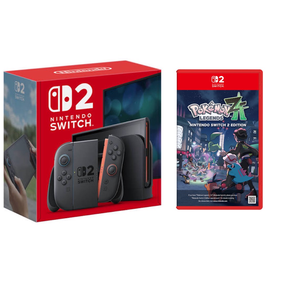 Nintendo Switch 2 Standalone + NS2 Pokemon Legend ZA, Video Gaming, Video Game Consoles ...