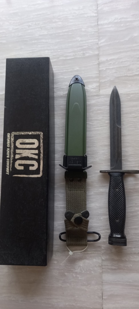 OKC M9 Bayonet Knife with Scabbard, Video Gaming, Gaming Accessories ...