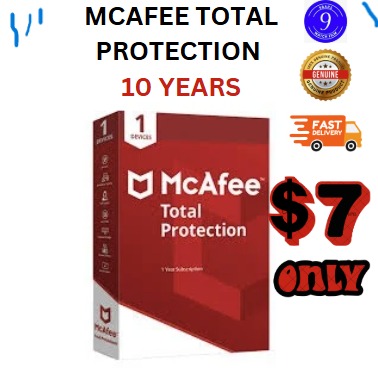 ORIGINAL MCAFEE 2026 TOTAL PROTECTION ORIGINAL ANTIVIRUS SOFTWARE | 10 ...