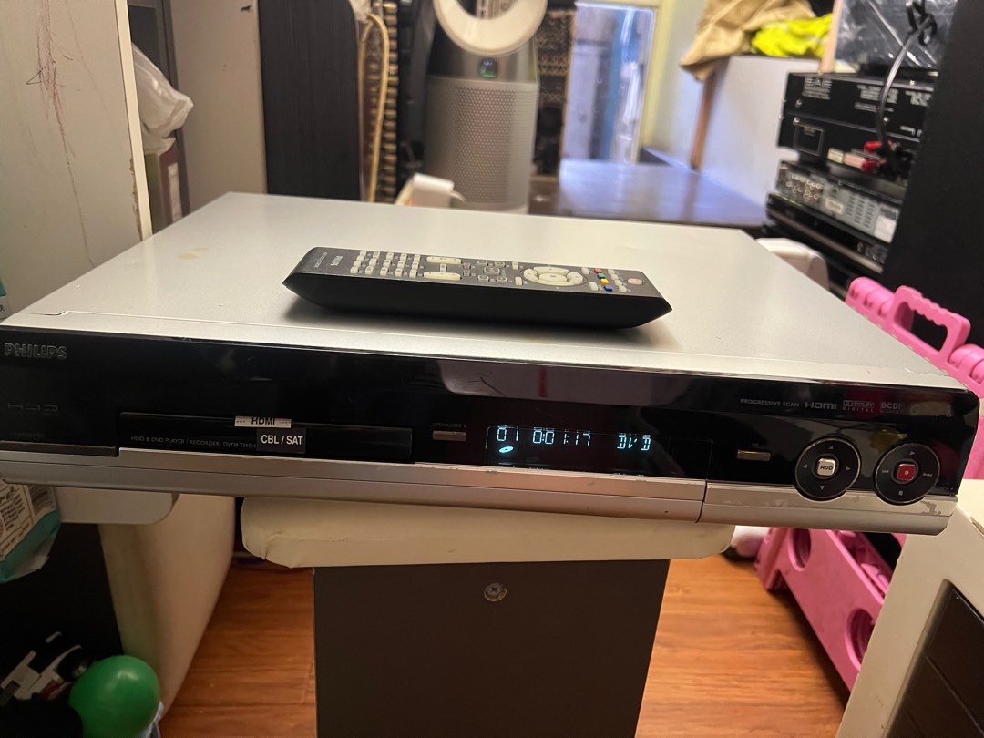 Philips HDD/DVD 錄影機DVDR7310（內置250BG硬碟）, 家庭電器, 電視 & 其他娛樂, 藍光及播放器 - Carousell