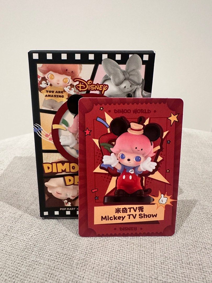 Popmart Dimoo World Disney Mickey TV Show, Hobbies & Toys, Toys & Games ...