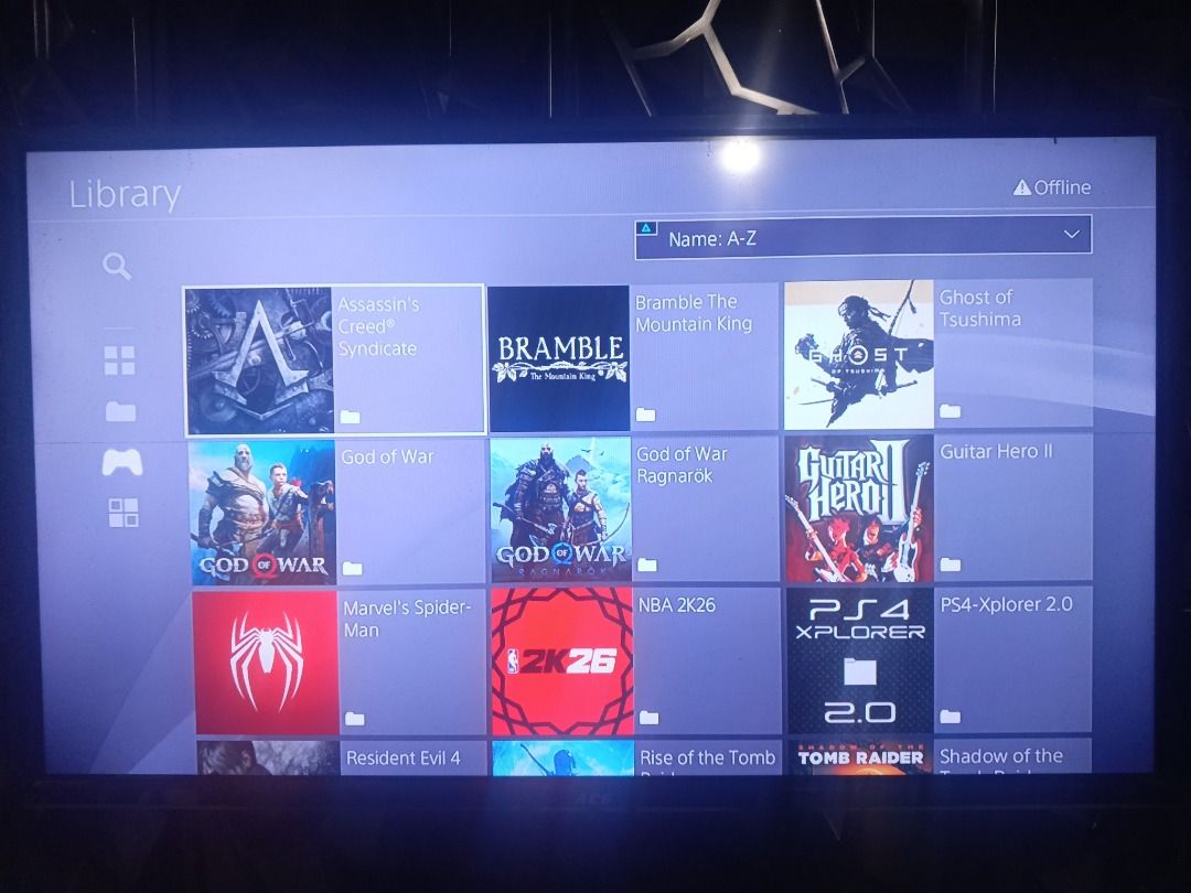 PS4 White 1TB Slim Jailbreak / JB (Full of Games), Video Gaming, Video Game Consoles ...