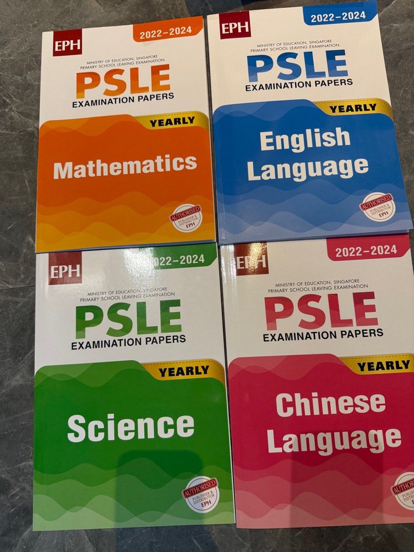 PSLE Past Year Exam Papers, Revision, Exam Power Pack, PHD Series ...