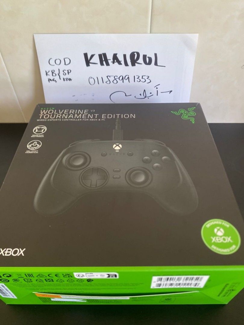 Razer Wolverine V3 Tournament Edition Xbox Controller, Video Gaming ...