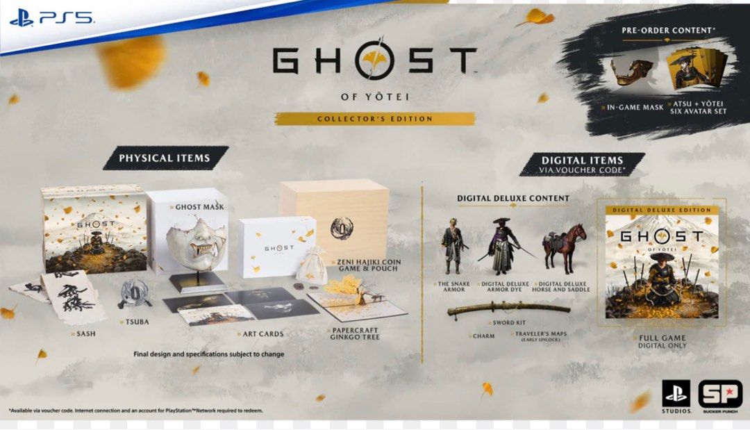Ready Stock - Ghost of Yotei Collector Edition, Video Gaming, Video ...