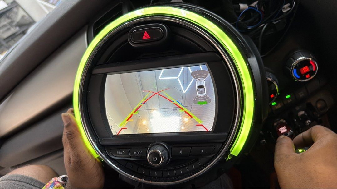 Retrofit Mini Cooper Carplay Android Auto Reverse Camera 360 Camera ...