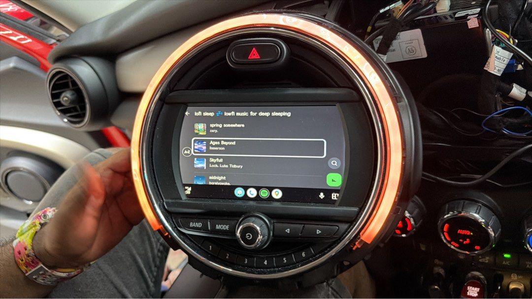 Retrofit Mini Cooper Carplay Android Auto Reverse Camera 360 Camera ...