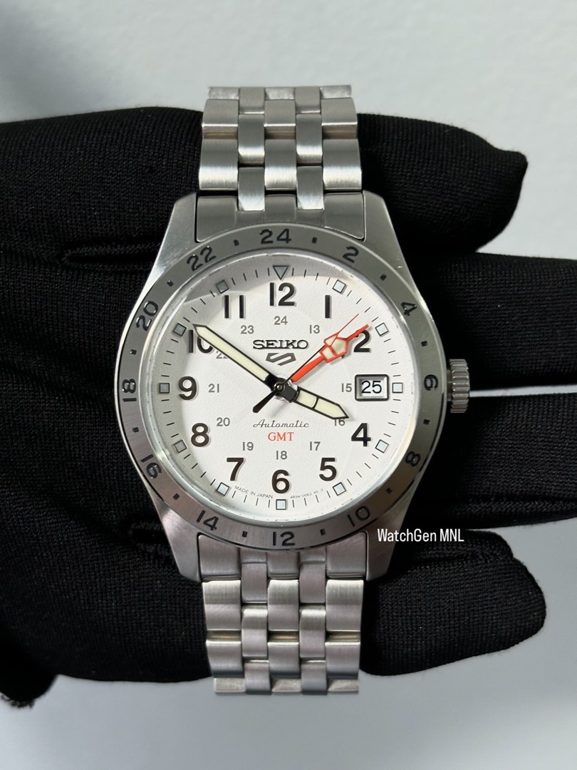 Seiko GMT SBSC009 Explorer JDM, Men's Fashion, Watches & Accessories ...