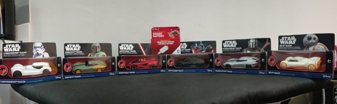 Shell Star Wars Racers Collection - Full Set 6 cars + 1 battery free ...
