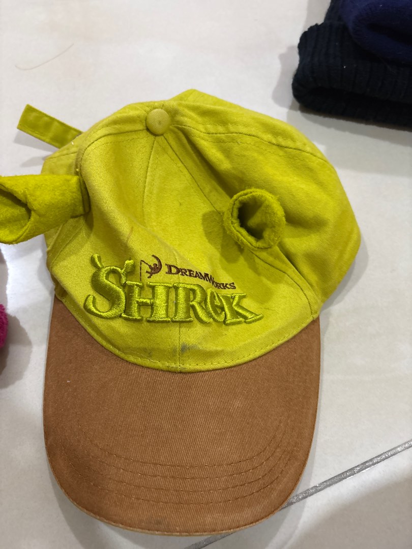 Shrek Dreamworks Cap, Babies & Kids, Babies & Kids Fashion on Carousell