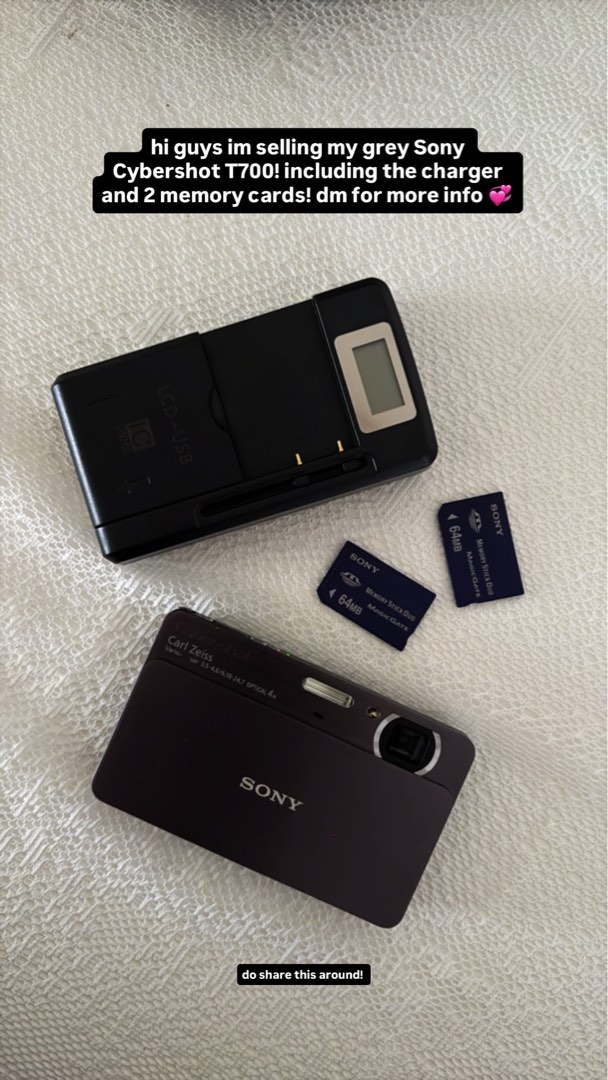Sony Cybershot T700, Photography, Cameras on Carousell
