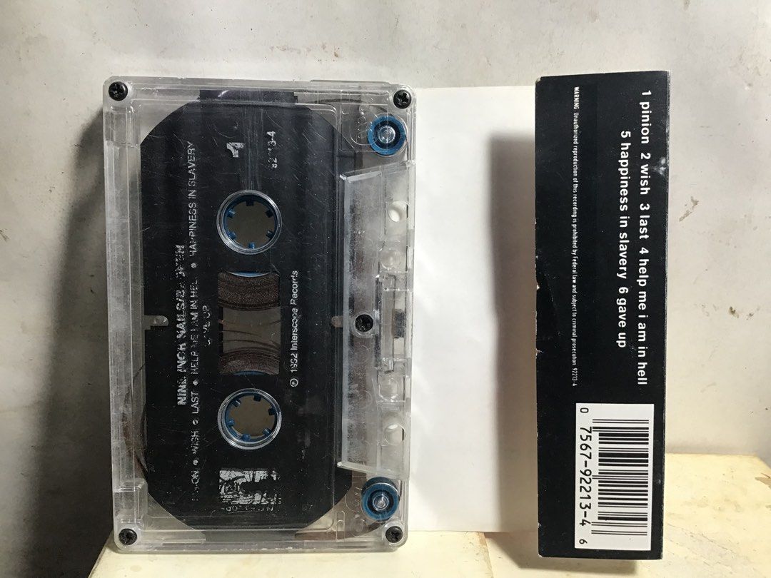 TAPE NIN Nine Inch Nails - Broken - Ugly Kid Joe - Motel California ...