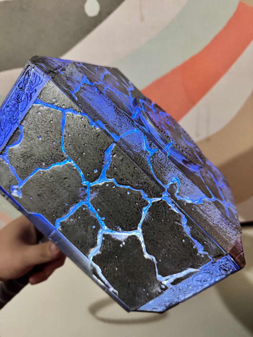 Thor's Hammer Prop - Mjolnir Marvel Legends Original 1:1 Scale Life ...