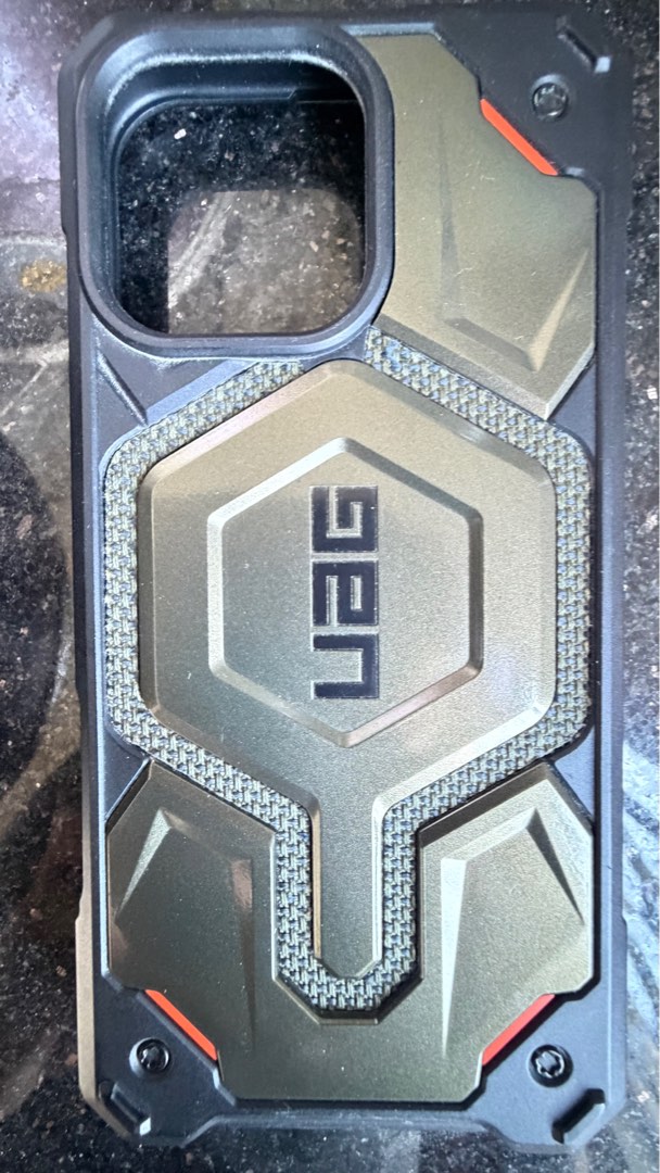uag 16 pro max kevlar green, 手提電話, 電話及其他裝置配件, 手機套及手機殻 - Carousell